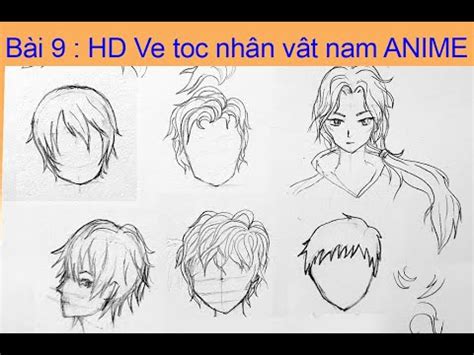Cách Vẽ Tóc Nam Anime Đẹp Tự Nhiên Bí Quyết Cho Nghệ Thuật Vẽ