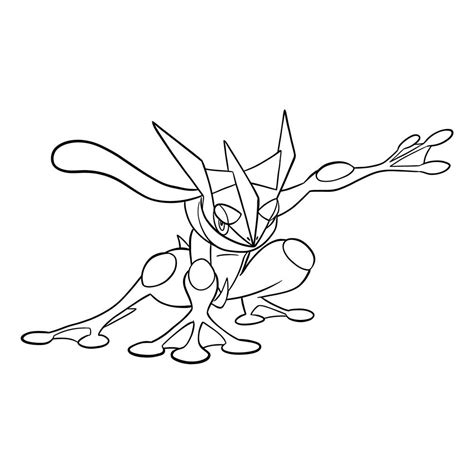 How To Draw Greninja Pokemon Sketchok Easy Drawing Guides