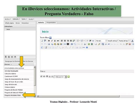 Actividades Para Recursos En EXelearning PPT