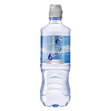 Cabreiroá Agua mineral natural botella 75 cl con tapón Sport 75 cl