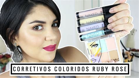 Corretivos Coloridos Ruby Rose Resenha Dicas De Camuflagem YouTube