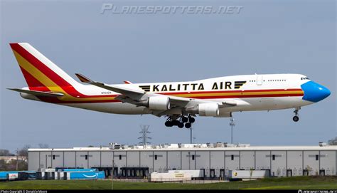 N744CK Kalitta Air Boeing 747 446 BCF Photo By Donald E Moore ID