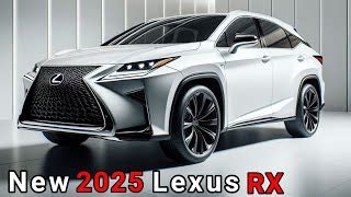 The New 2025 Lexus Rx Revealed Luxury Suvs For The Future Of Driving