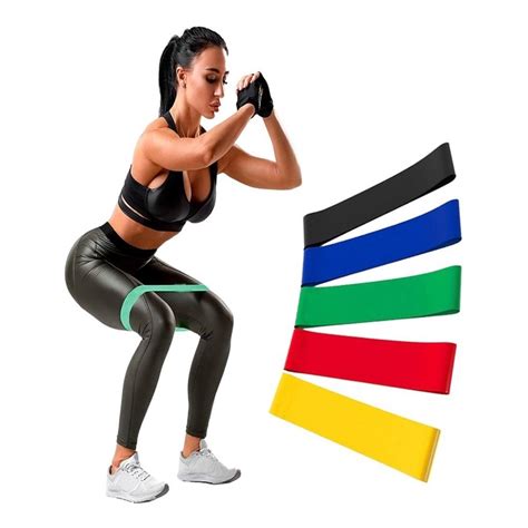 Kit Faixa Elastica Super Mini Band Para Treino Exercicios Shopee Brasil