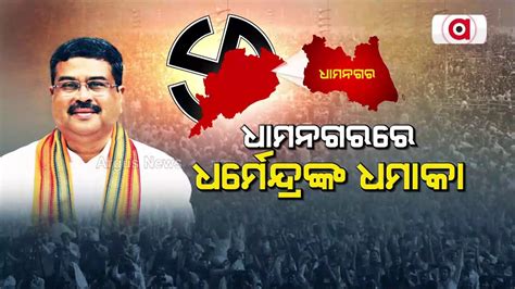 Union Minister Dharmendra Pradhan On Crusade Of Dhamnagar By Election