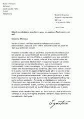 Modèles de lettres de motivation pour la Fonction Publique
