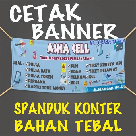 X Cm Tebal Gsm Free Design Cetak Spanduk Banner Backdrop