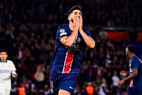 Marco Asensio invité à quitter le PSG