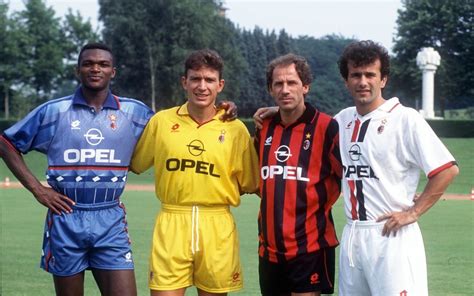 Le 5 maglie più belle nella storia del Milan