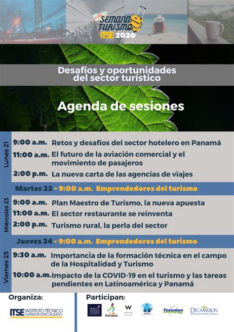 Expertos del turismo analizarán los desafíos y oportunidades del sector