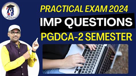 pgdca2 sem practical exam important questions pgdca second sem practical exam questions by
