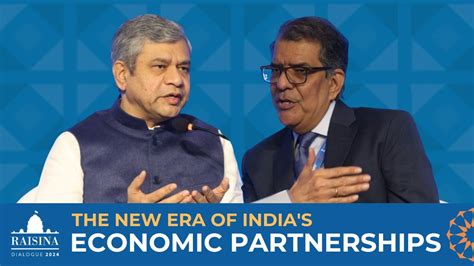 Raisina Dialogue 2024 Live In Conversation Ashwini Vaishnaw And