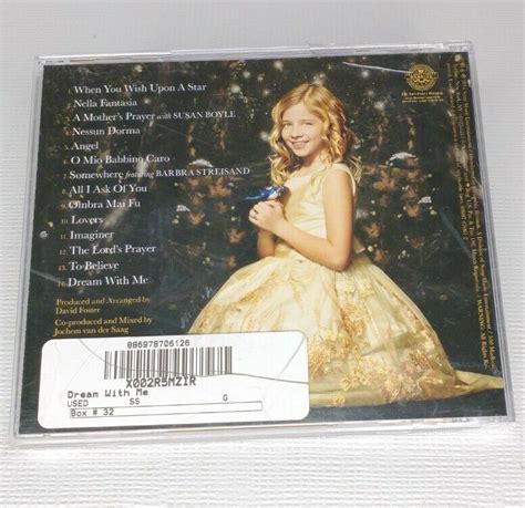Jackie Evancho Dream With Me CD Sony EBay