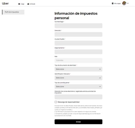 C Mo Solicitar Tu Factura En Uber Pasos