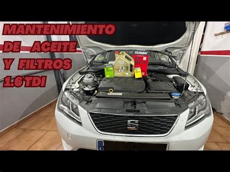 Tipo de aceite recomendado para Seat León 1 6 TDI