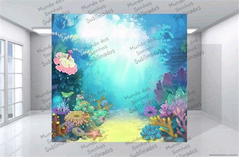 Painel Fundo Do Mar X M Elo Produtos Especiais
