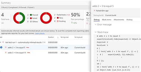 review test results azure pipelines microsoft learn