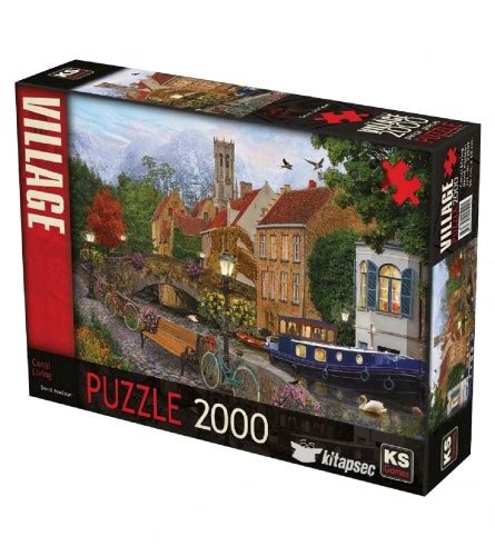 KS GAMES Igračka puzzle Village 22509 2000 dijelova PENNYshop ba