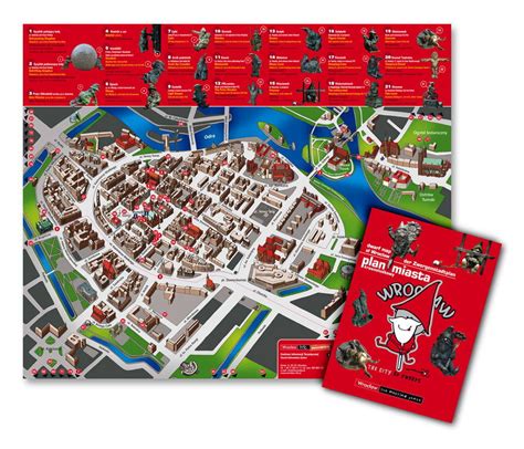 DWARF MAP OF WROCŁAW Cities WROCŁAW Inne Orfin Store