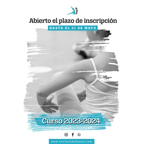 Queda abierto el plazo de inscripción para el curso 2023 2024