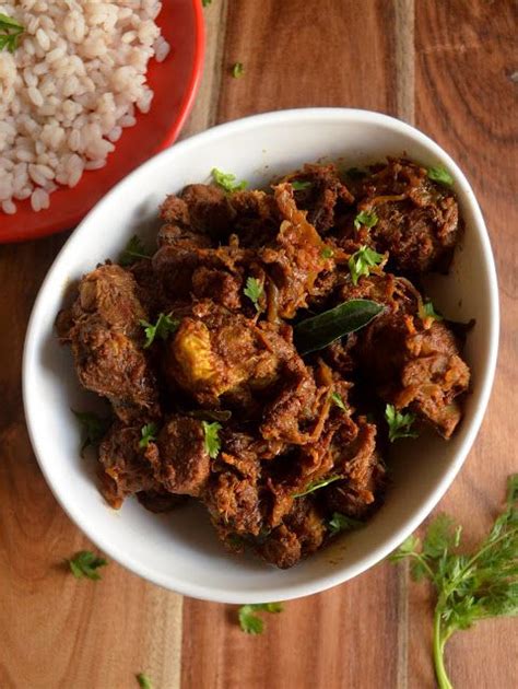 Kerala Mutton Roast Easy Kerala Style Mutton Varatiyathu Nadan