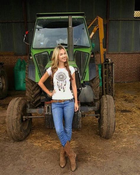 Country Women Country Farm Country Music Antique Tractors Old