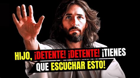 Jesús dice Hijo necesitas escuchar esto urgentemente No lo dejes