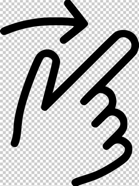 Finger Hand Gesture Computer Icons PNG Clipart Area Black And White