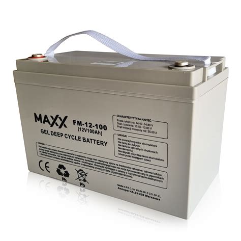 Akumulator żelowy 12 FM 100 100Ah 12V Zestawy solarne