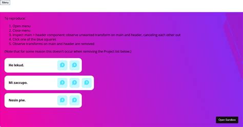 Framer Motion Layout Transform Issue Codesandbox