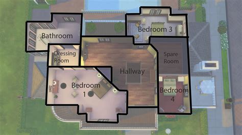 Sims 4 Floor Plans 40 X 30 Floor Roma