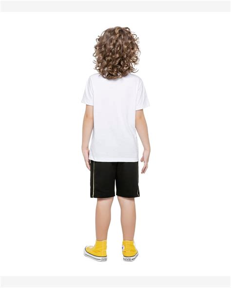 Riachuelo Conjunto Infantil Masculino Let S Play Trick Nick Branco
