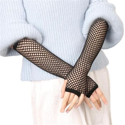 Gothic Fishnet Gloves Channel Your Inner Siouxsie In These Fingerless