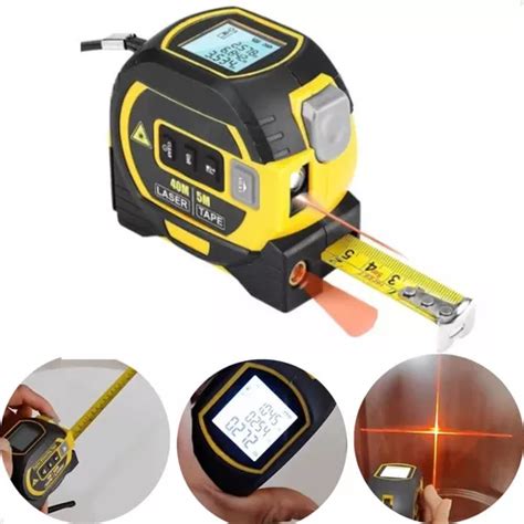 Trena Digital Nível Laser 40m Fita Métrica Profissional Frete grátis