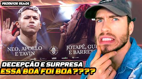 PRODUTOR REAGE MAIOR FINAL DA HISTÓRIA NEO APOLLO E TAVIN X JOTAPÊ