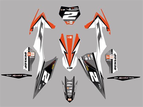 KTM SX SXF DUO 2019 2022 Féroce Graphics