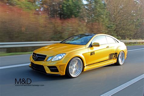 Mercedes E Coupe C207 Prior Design PD850 Black Edition Widebody Kit