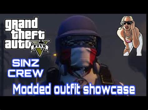 Gta Modded Outfit Showcase Youtube