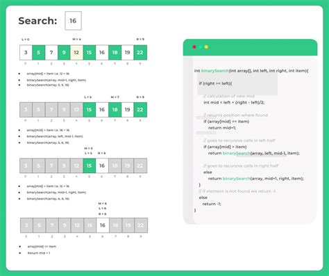 binary search in c prepinsta