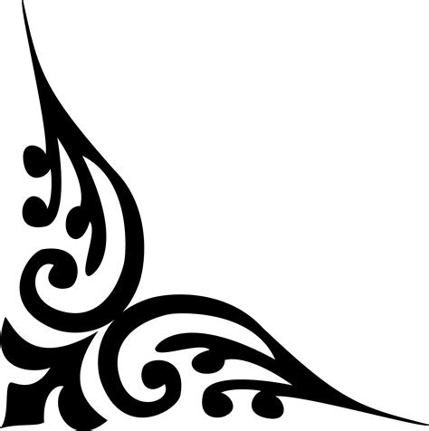 Simple Corner Design Png Clipart Full Size Clipart