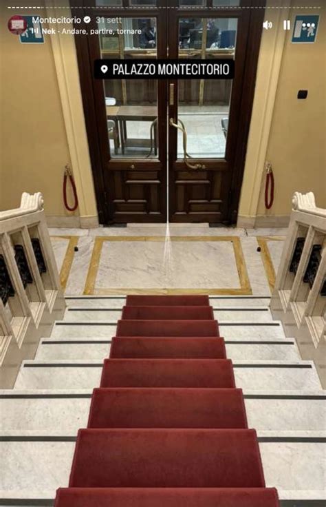 Storia Instagram Di Maria Rosaria Boccia A Montecitorio 12 Dago