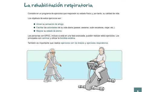 Guia manual de Rehabilitación para personas con EPOC Escuela de Pacientes