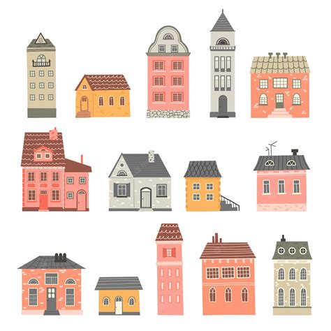 Superhero Skyline City Buildings Clip Art By DarraKadisha TPT Clip