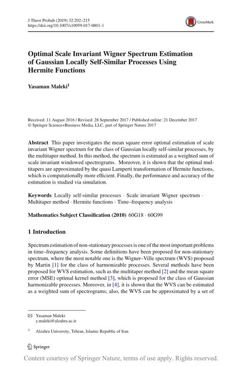 optimal scale invariant wigner spectrum estimation of gaussian locally self similar processes