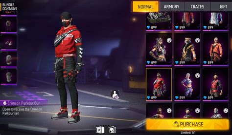 5 Best Free Fire MAX Outfits Like Hip Hop Bundle In 2022