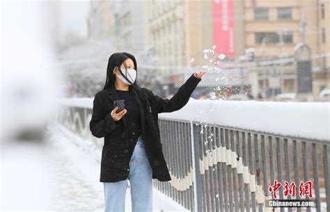 Schneefall In Lanzhou China Org Cn