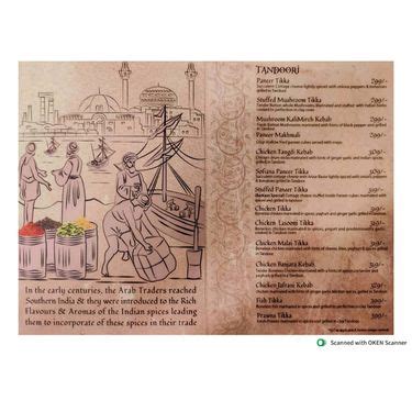 Barkaas Indo Arabic Restaurant Menu Menu For Barkaas Indo Arabic