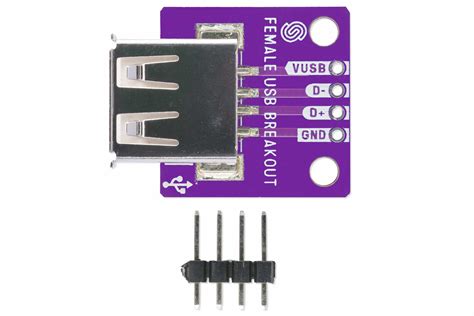 USB Type A Female Breakout