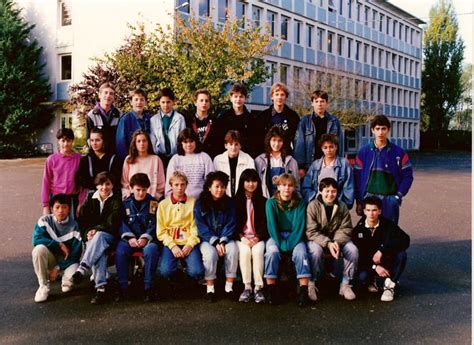 Photo de classe Classe de 3ème 1988 1989 de 1988 Collège Pierre Mendès