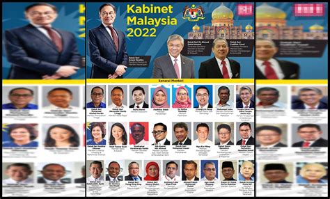 Senarai Penuh Barisan Kabinet Kerajaan Perpaduan Sabah News Bebas